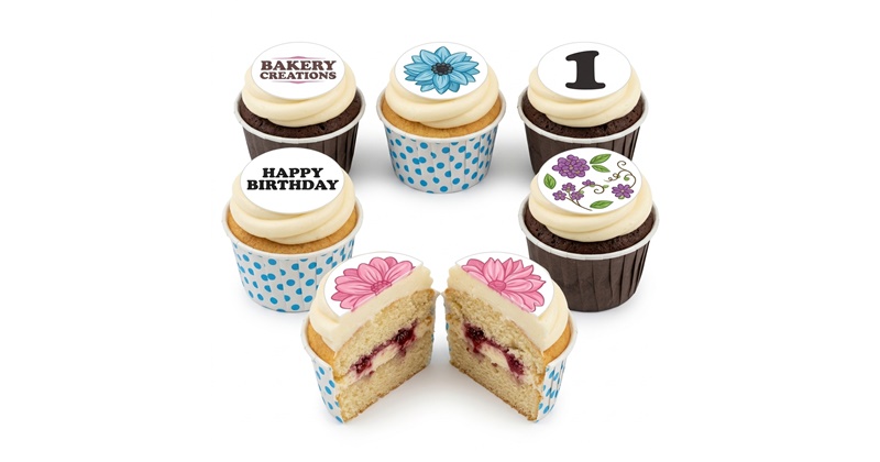 Floral Birthday Cupcakes for Her | Custom Age & Delivery UK