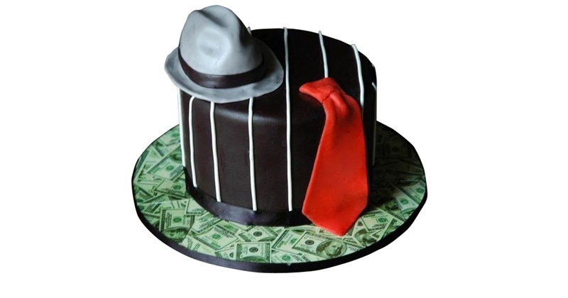 Gangster cake