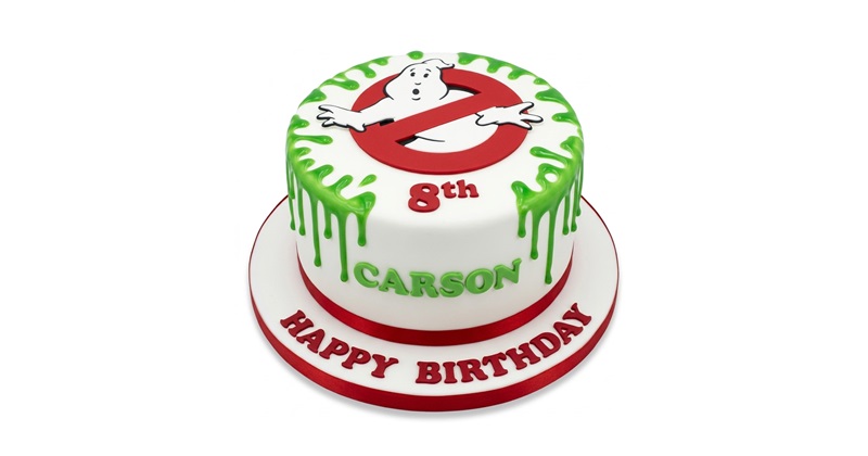 Ghostbusters Birthday Cake | Custom Age & Name | Caker Street
