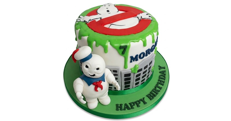 Ghostbusters Birthday Cake | Stay Puft Marshmallow Man Cake UK