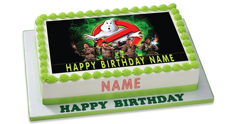 Ghostbusters Birthday Cake | Personalised UK Delivery