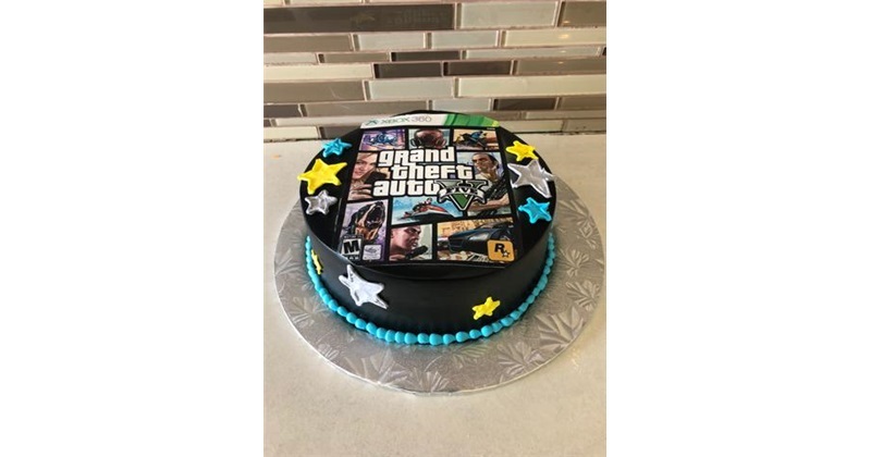 GTA Theme Cake