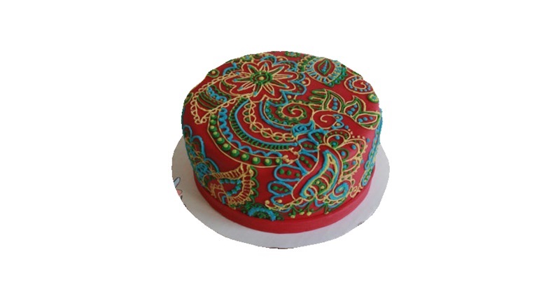 henna cake