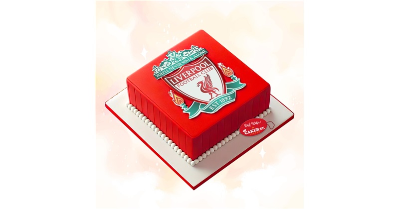 Liverpool Football Birthday Cake | Liverpool Birthday Cake | Caker Street