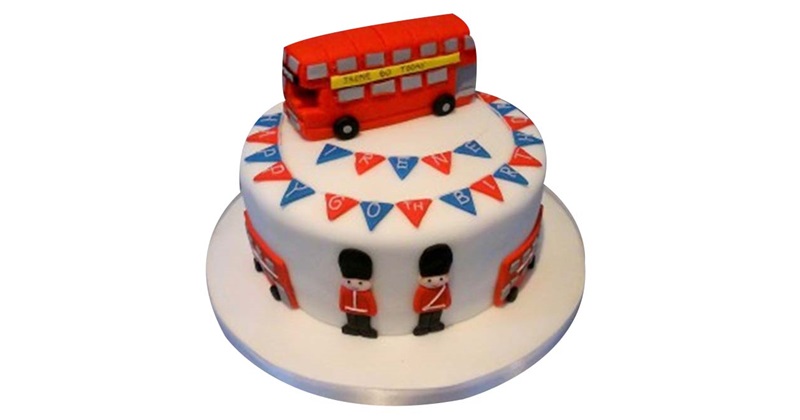 London Theme Cake | Birthday Cake | Caker Street