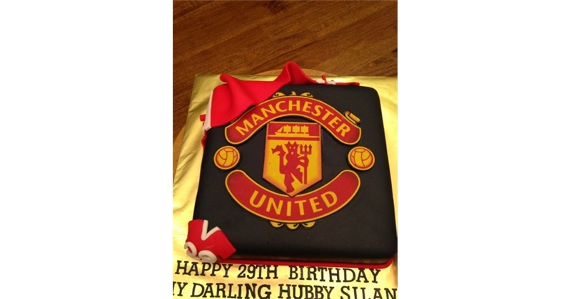 Man Utd cake