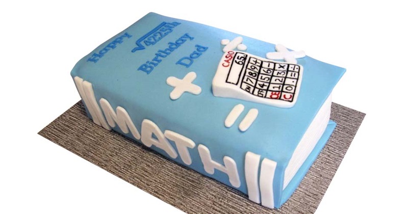 Maths cake