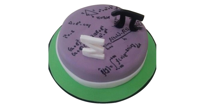 Maths cake