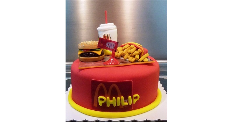 Mcdonalds cake