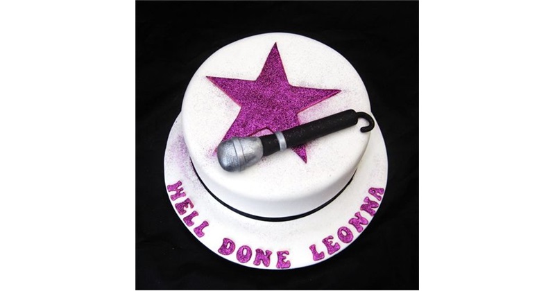 Microphone Cake