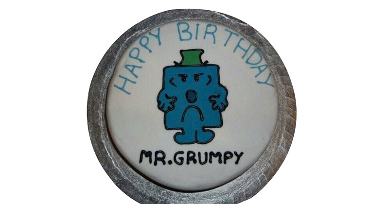Mr Grumpy Cake | Birthday Cake | Caker Street