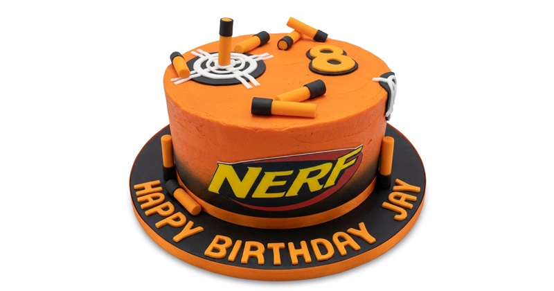 nerf cake