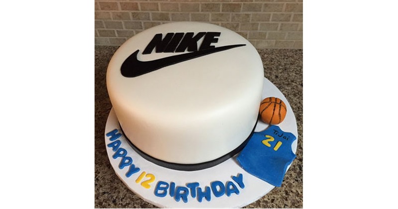 Nike Birthday Cake