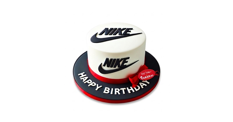 Nike Birthday Cake | Sports Theme Cakes UK Delivery