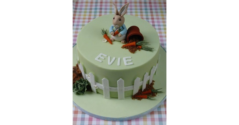 Peter rabbit Birthday cake