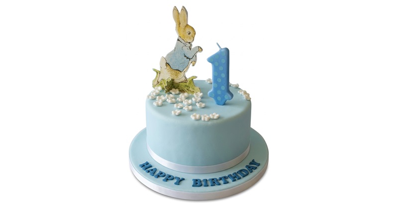 Peter rabbit Birthday cake