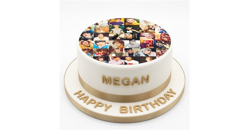 Photo Birthday Cake | Personalised Custom Cakes UK