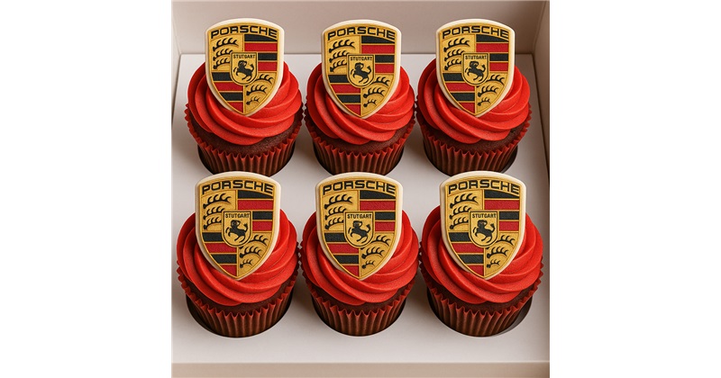 Porsche Cupcakes