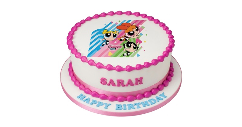 Powerpuff Girls Birthday Cake | Personalised Kids Cakes UK