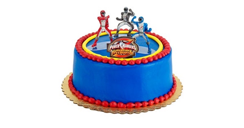 Power Rangers Birthday Cake