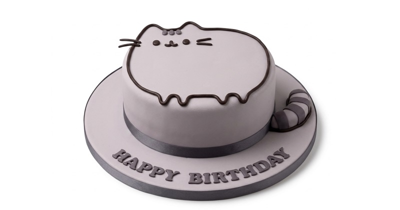 Pusheen Birthday Cake | Order Online UK Delivery