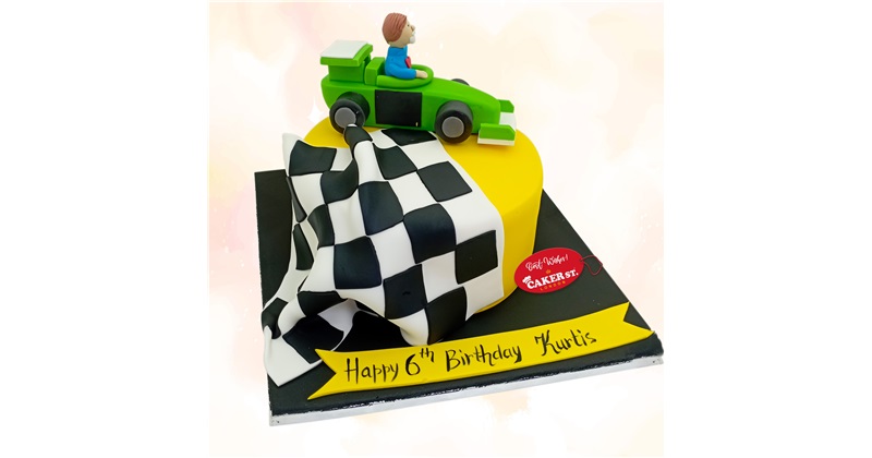 Race Car Birthday Cake