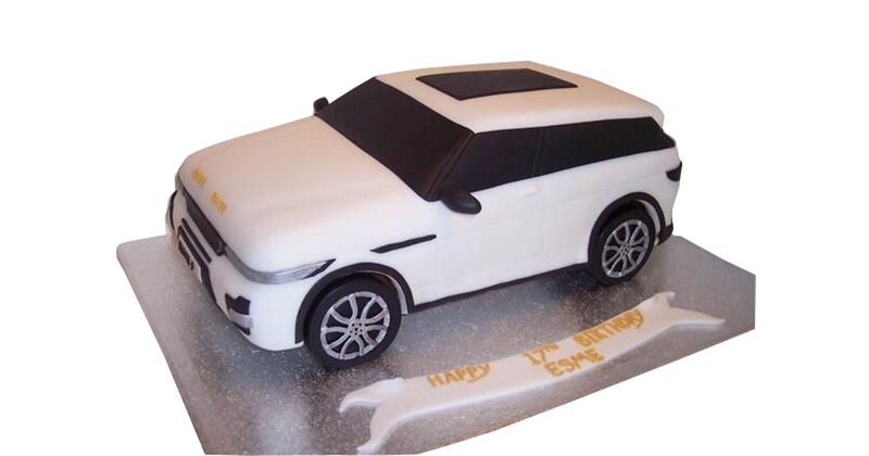 range rover cake
