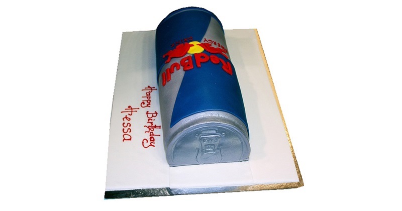 Redbull cake