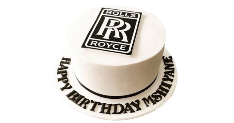 Rolls Royce Birthday Cake