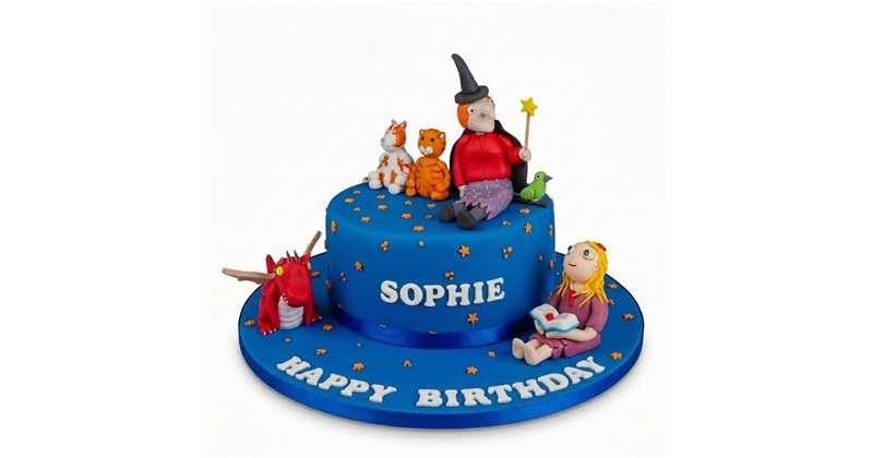 Room on the Broom Birthday Cake | Kids Character Cakes UK