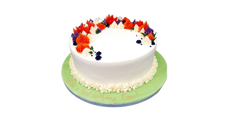 Royal Icing Birthday Cake