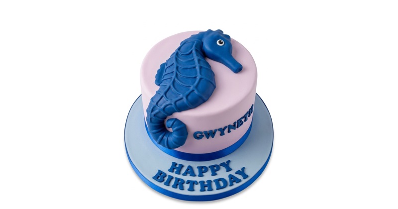 seahorse cake