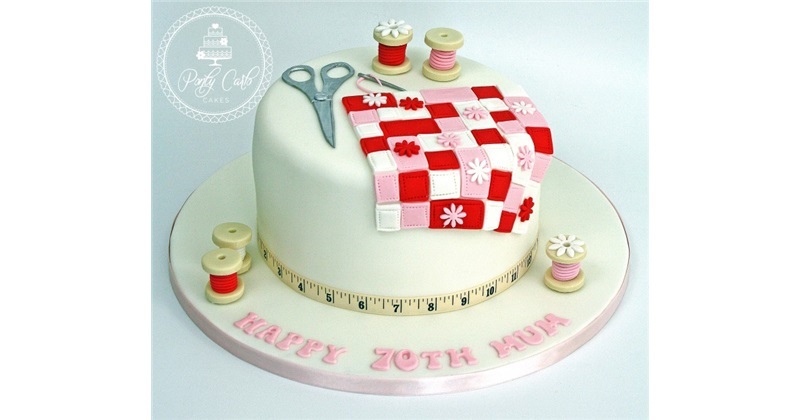 Sewing Theme Cake