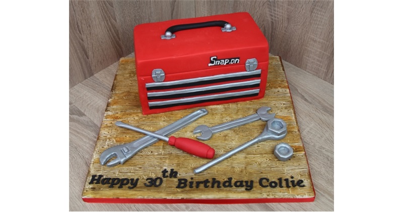 Snap on cake