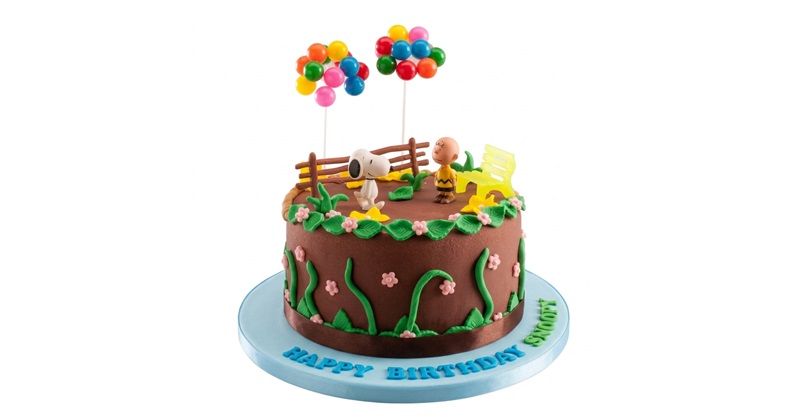 Snoopy Birthday Cake | Charlie Brown Theme | UK Delivery