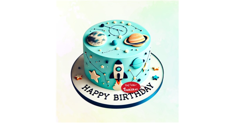 Space Birthday Cake | Space Birthday Cake | Caker Street
