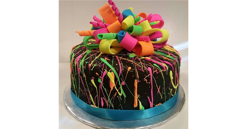 Splatter Cake