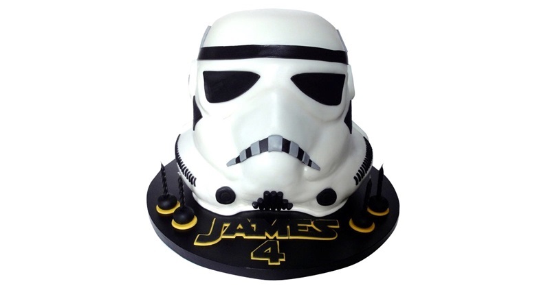 Storm trooper cake