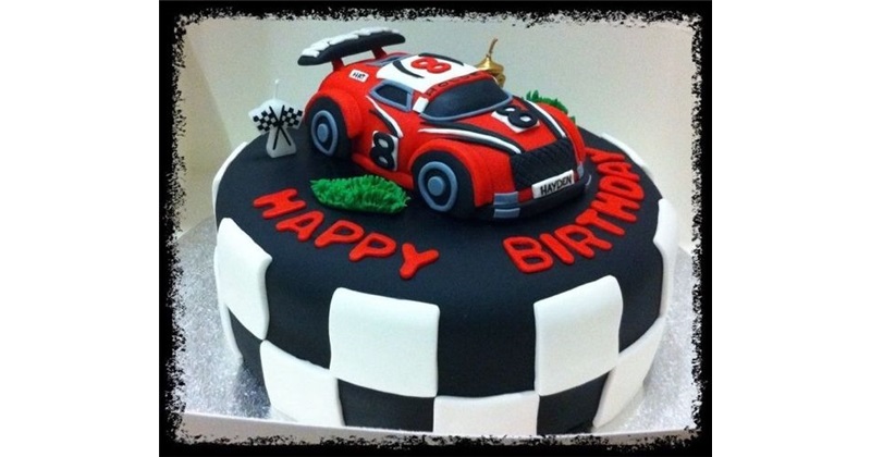 Supercar Cake