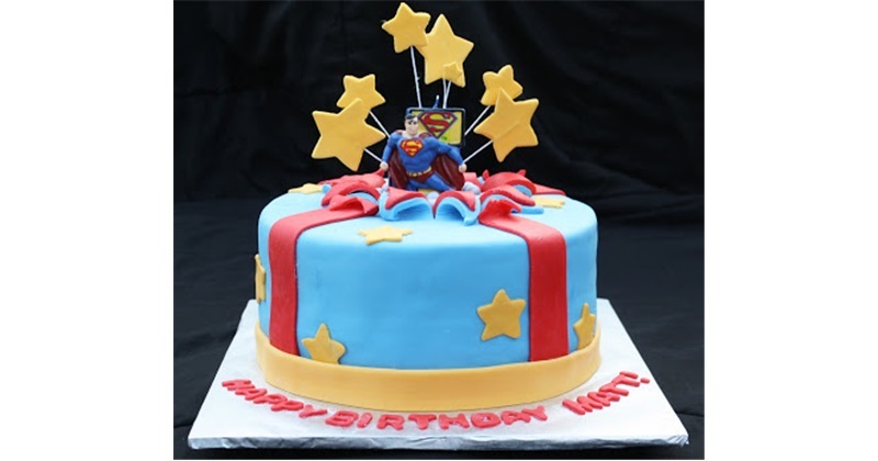 Superman cake