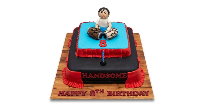 Musical Theme Birthday Cake for Boys | Custom Age | UK Delivery