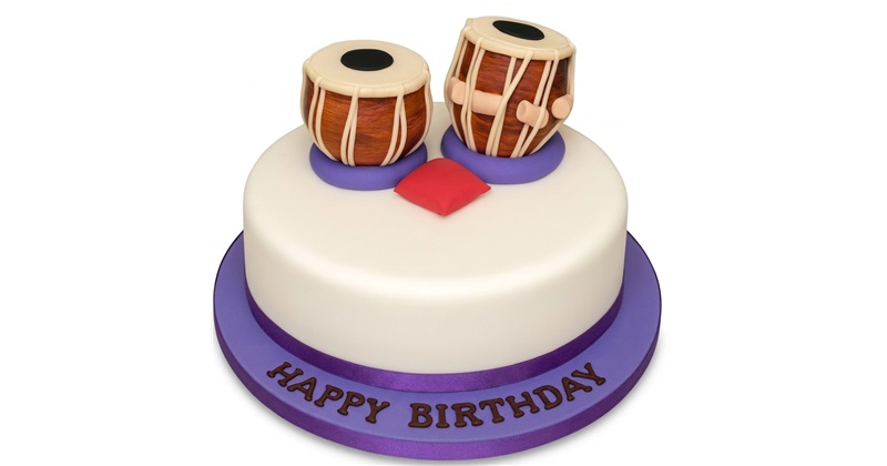Tabla Musical Birthday Cake | Tabla Cake | Caker Street