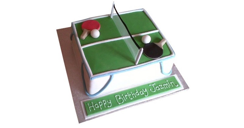 Table Tennis Cake