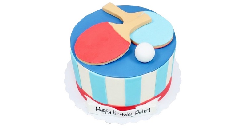 Table Tennis Cake