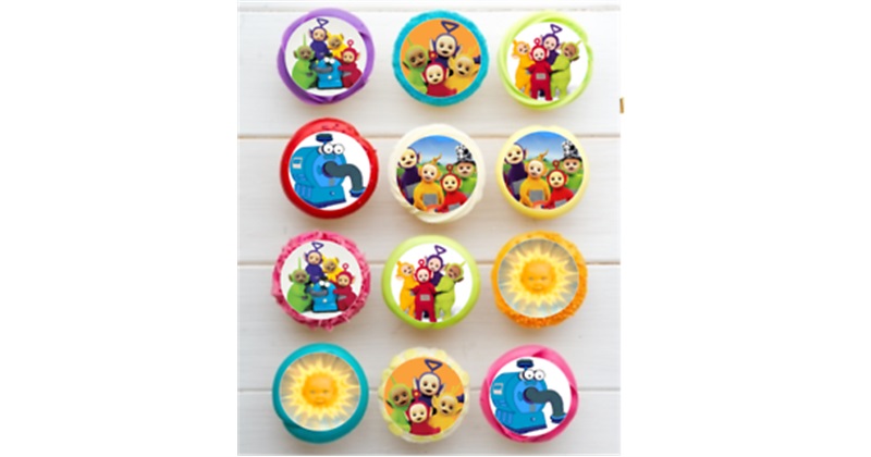 Teletubbies Theme Cupcakes | Teletubbies Theme Cupcakes | Caker Street