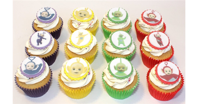 Teletubbies Theme Cupcakes
