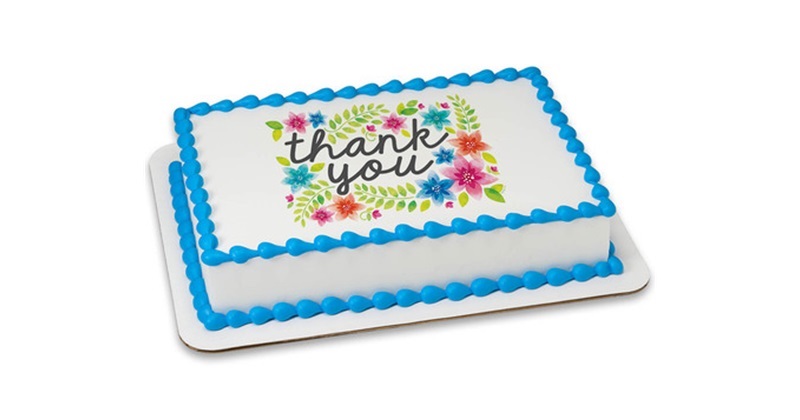 Thank you cake | Birthday Cake | Caker Street