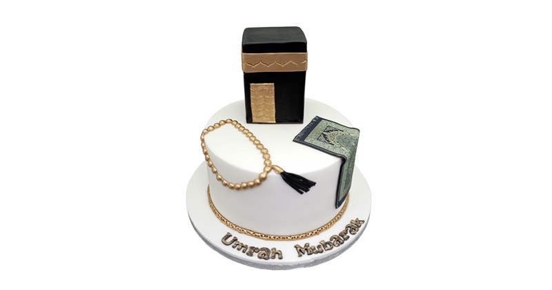 Umrah Mubarak Cake