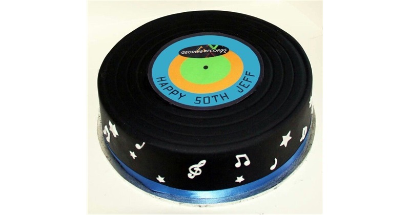 vinyl cake