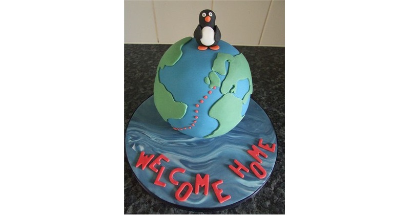 Welcome back cake